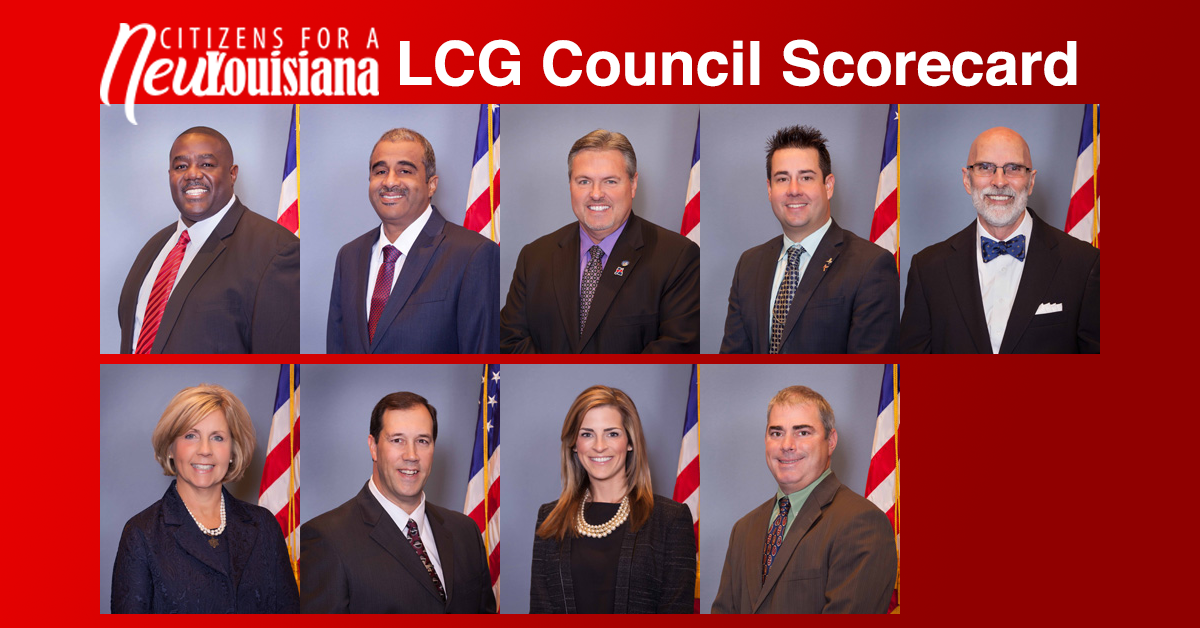 LCG Council Scorecard - Citizens for a New Louisiana