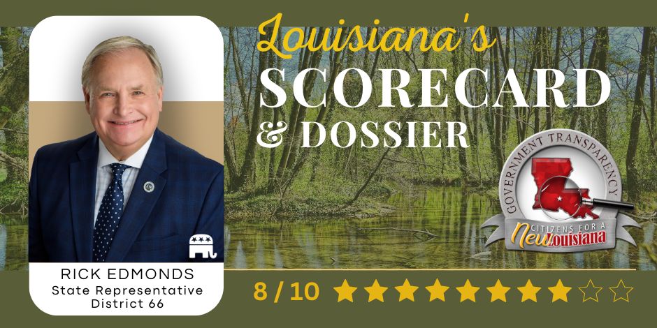 Rick Edmonds - Senator Score 8/10