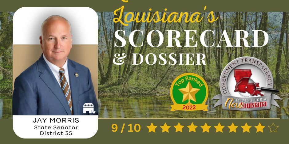 Jay Morris - Senator Score 9/10