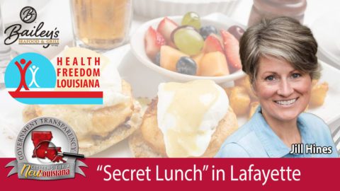 Lafayette Secret Lunch with Jill Hines - Citizens for a New Louisiana