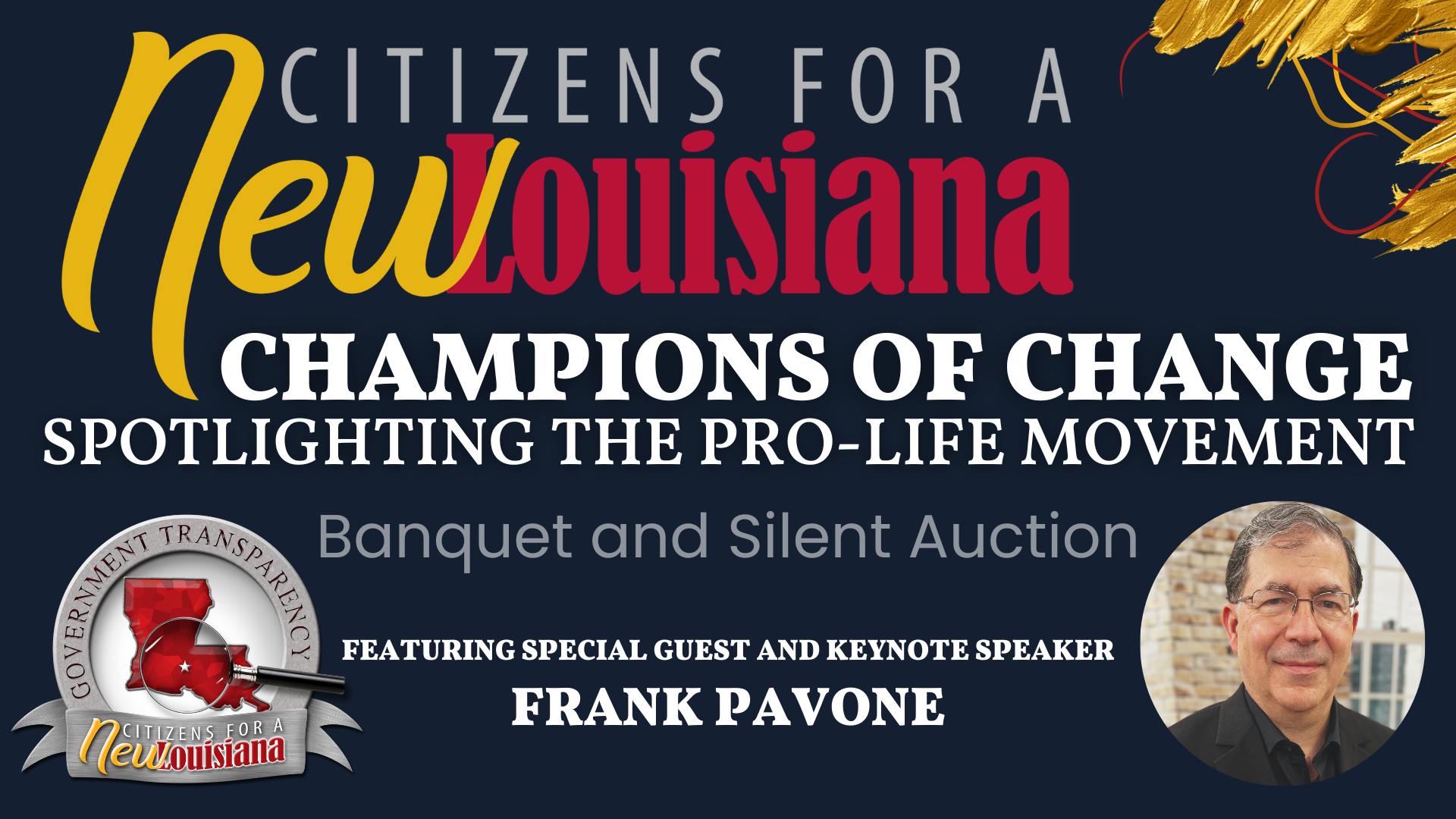Champions of Change: Spotlighting the Pro-Life Movement - Banquet and ...